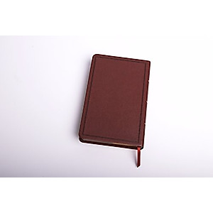CSB Large Print Personal Size Reference Bible, Brown LeatherTouch, Indexed, Red Letter, Presentation Page, Cross-References, Full-Color Maps, Easy-to-Read Bible Serif Type