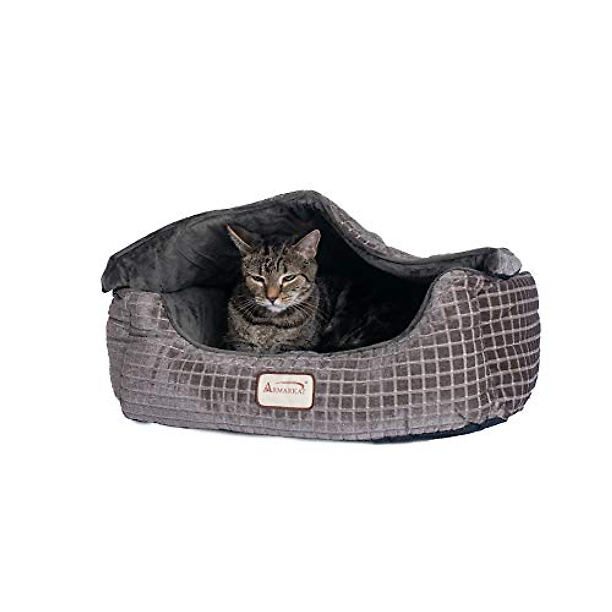 Armarkat 24" Bronze & Silver 2016 Cat Bed,18''Lx24''Wx13''H,C34HHG/SH