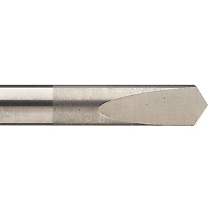 Chicago Latrobe 78485 780 Solid Carbide Spade Drill Bit, Uncoated (Bright) Finish, Round Shank, 118 Degree Conventional Point, 5/32" Size