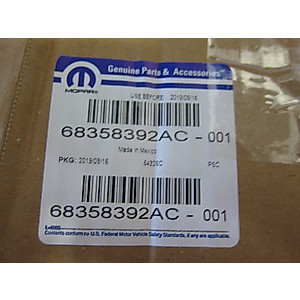 Mopar 2019-2020 Jeep Wrangler JL Soft Top Window Storage Bag New OEM