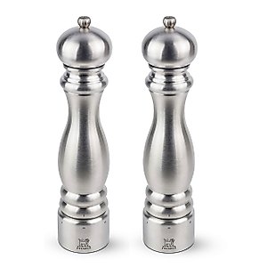 Peugeot Paris Chef u'Select Stainless Steel 12" Pepper & Salt Mill Set