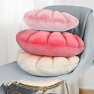 Yi-gog Sea Princess Seashell Decorative Pillow,1 Velvet Throw Pillowcases Sea Ocean Theme Seashell Conch Decorative Pillowslip Home Office Decor Seash