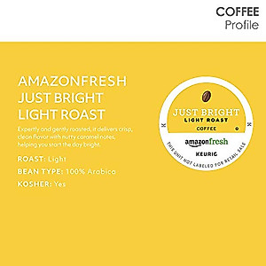 Keurig K-Classic Coffee Maker with AmazonFresh 60 Ct. Coffee Variety Pack, 3 Flavors