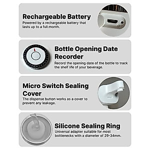 CMHN Automatic Beverage Dispenser, 2.5in x 4.4in x 2.4