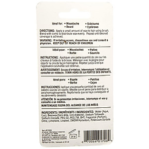 Clubman Moustache Wax 0.50 oz (Pack of 6)