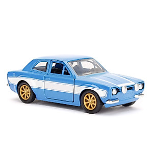 Jada Toys 1:32 Fast & Furious - Brian's Ford Escort RS2000 Mk1,Blue