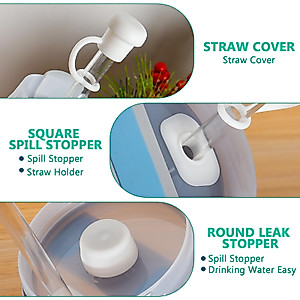 BELYQLY New Version 40oz Stainless Steel Vacuum Insulated Tumbler with Lid and Straw for Water, Smoothie and More, Iced Tea or Coffee (Black)