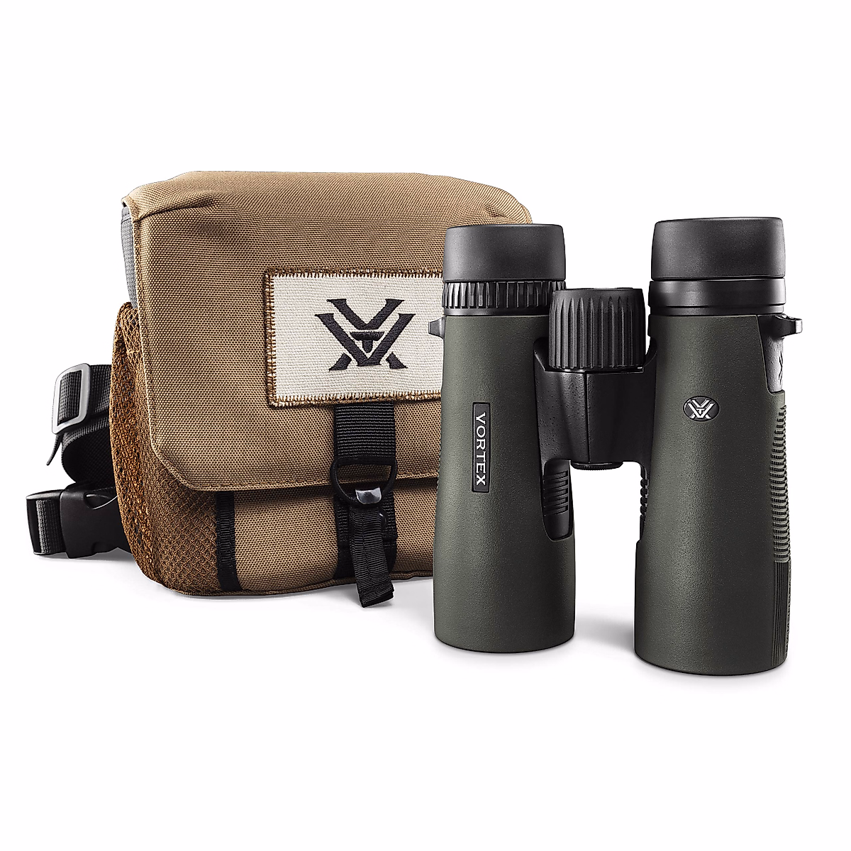 Vortex Optics Diamondback HD 8x42 Binoculars - HD Optical System, Non-slip Grip, Waterproof, Fogproof, Shockproof, Included GlassPak - Unlimited, Unconditional Warranty