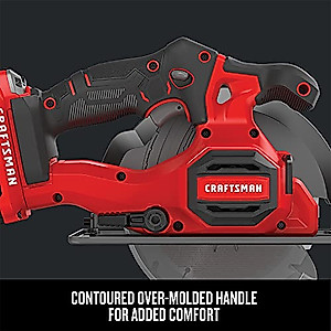 CRAFTSMAN V20* 6-1/2-Inch Cordless Circular Saw Kit (CMCS500M1)