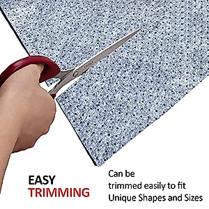 Home Must Haves Rug Pad with Non-Slip Grip, 6x9, Gray