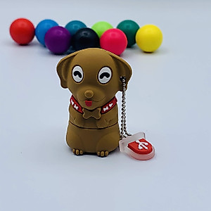 Dog USB Flash Drive - Funny Dog Flash Drive - 16 GB Funny Flash Drive - Dog Lovers Item (Dog)