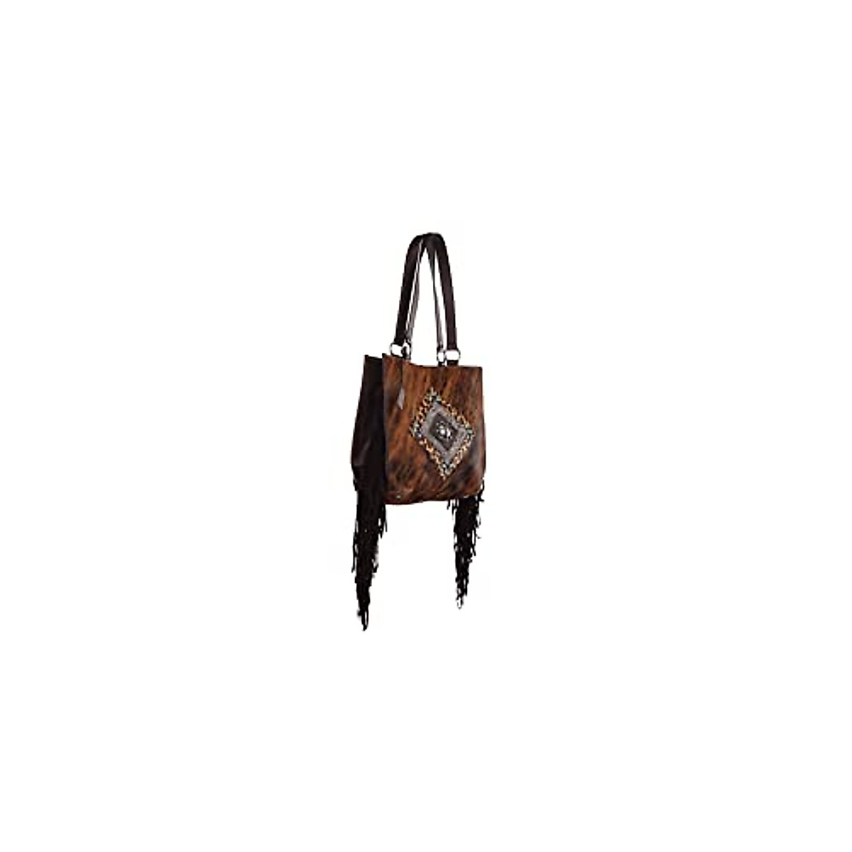 ARIAT Women's Tote Nashville Tote Calf Hair Brown
