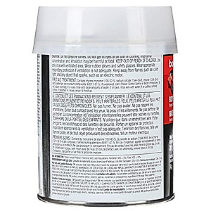 Bondo Body Filler, Original Formula for Fast, Easy Repair & Restoration of your Vehicle, 00261, Filler 14 oz and 0.5 oz Hardener, 1 Can