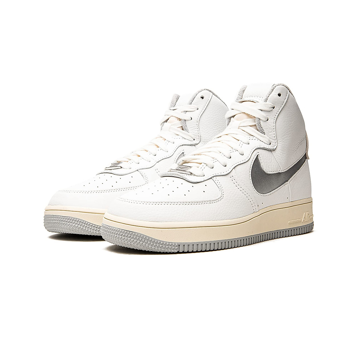 Nike Womens WMNS Air Force 1 High Sculpt DC3590 101 White/Silver - Size 10.5W