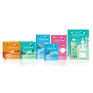 Waxxxie Aqua Wax 13.5 fl oz - Water Soluble Strip Wax for Effortless Hair Removal with Salon Quality Results