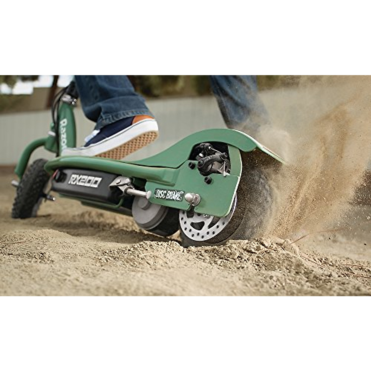 Razor RX200 Electric Off-Road Scooter , Green, 37 Inch