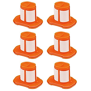 LINNIW Vacuum Replacement Filter HHVKF10 Compatible with BLACK+DECKER Handheld Vacuum, Fit for Models HHVK320J10, HHVK515J00FF, HHVK515JP07, 6 Pack