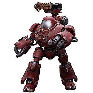 HiPlay JoyToy Warhammer 40K Collectible Figure: Adeptus Mechanicus Kastelan Robot with Incendine Combustor 1:18 Scale Action Figures (JT7738)