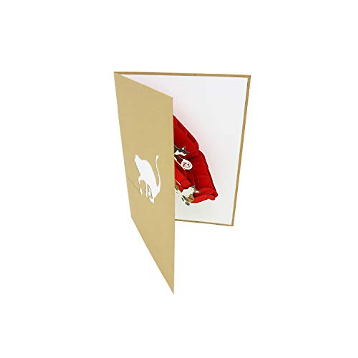 PopLife Cats Playing on Couch Pop Up Greeting Card 3D Pop Up Greeting Card - Cat Lover Card, Teacher Card, Funny Kids Card - Folds Flat for Mailing - Mothers Day Card, Birthday Card, Get Well Card