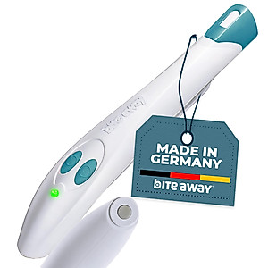 bite away - The Original Electronic Bug bite Treatment for Mosquito Bites, Made in Germany. Without Chemicals - Treatment by Heat, up to 300 Applications Possible with The First Set of Batteries