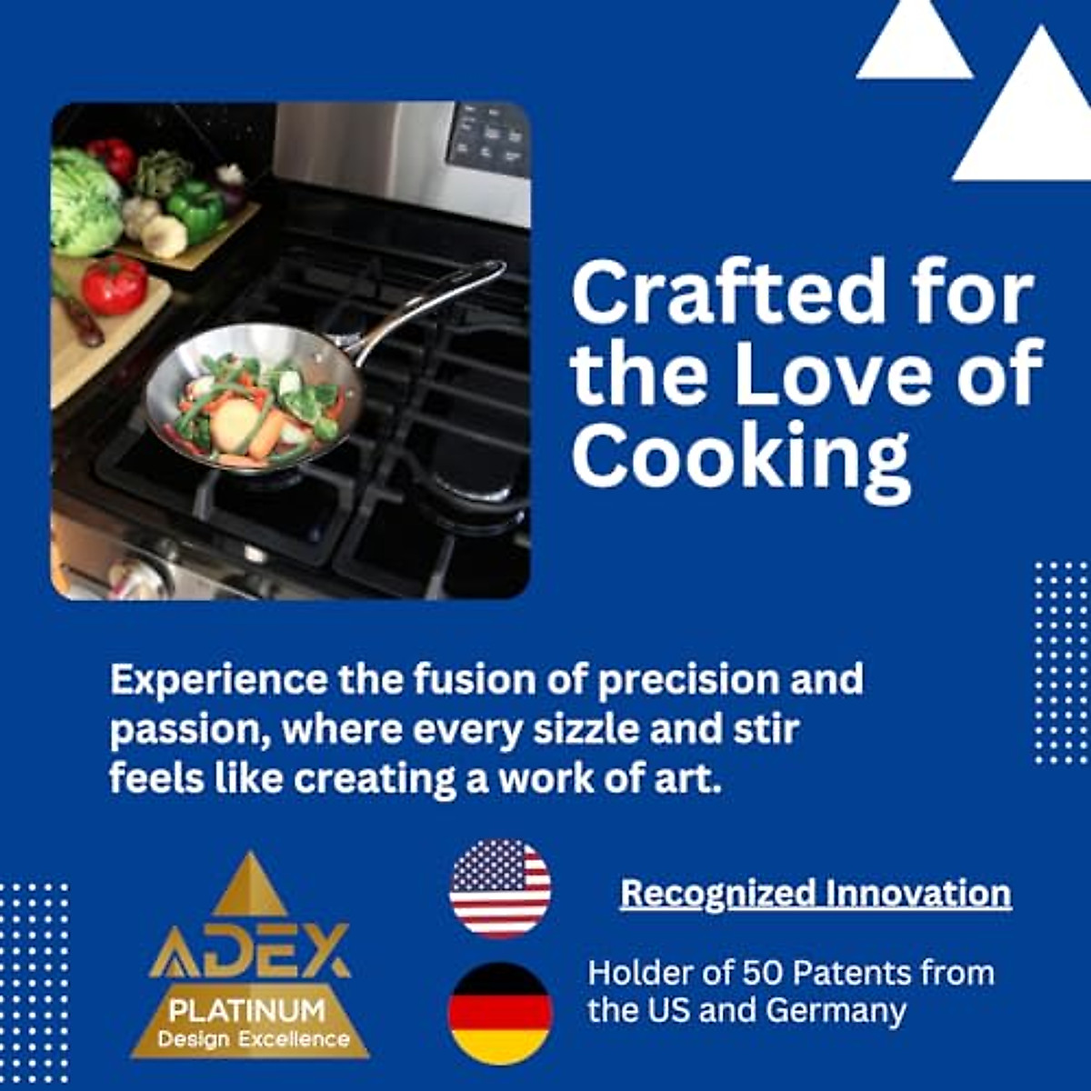 Chantal SLIN63-20 Induction 21 Steel Fry Pan, 8-Inch