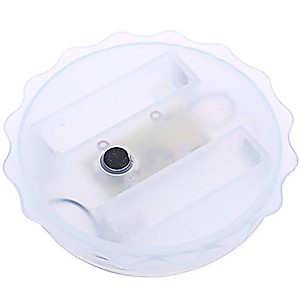 SMETA Ice Bucket Led for Champagne Beer Wine Color Changing Bottle Beer 5L Large Capacity Cooler with Led, Plastic Portable Ice Bucket with Light for Parties, Bar, Home, KTV Small Clear Buckets, 5PCS