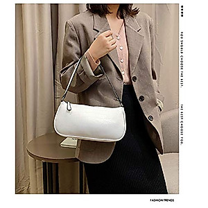 abigail paige Women Retro Classic Crocodile Snakeskin Pattern Clutch Shoulder Bag with Magnetic Closure (Crocodile 1), Medium