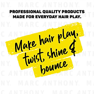 Marc Anthony Curly Hair Spray, Strictly Curls - Curl Booster Removes Frizz, Repels Humidity & Holds Bouncy Curls - Vitamin E & Hydrolyzed Silk Hairspray Add Bounce & Volume - 8.1 Fl Oz