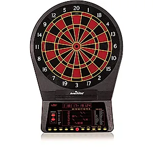 Arachnid Cricket Pro 800 Electronic Dartboard with NylonTough Segments for Improved Durability and Playability and Micro-thin Segment Dividers for ReducedBounce-outs , Black