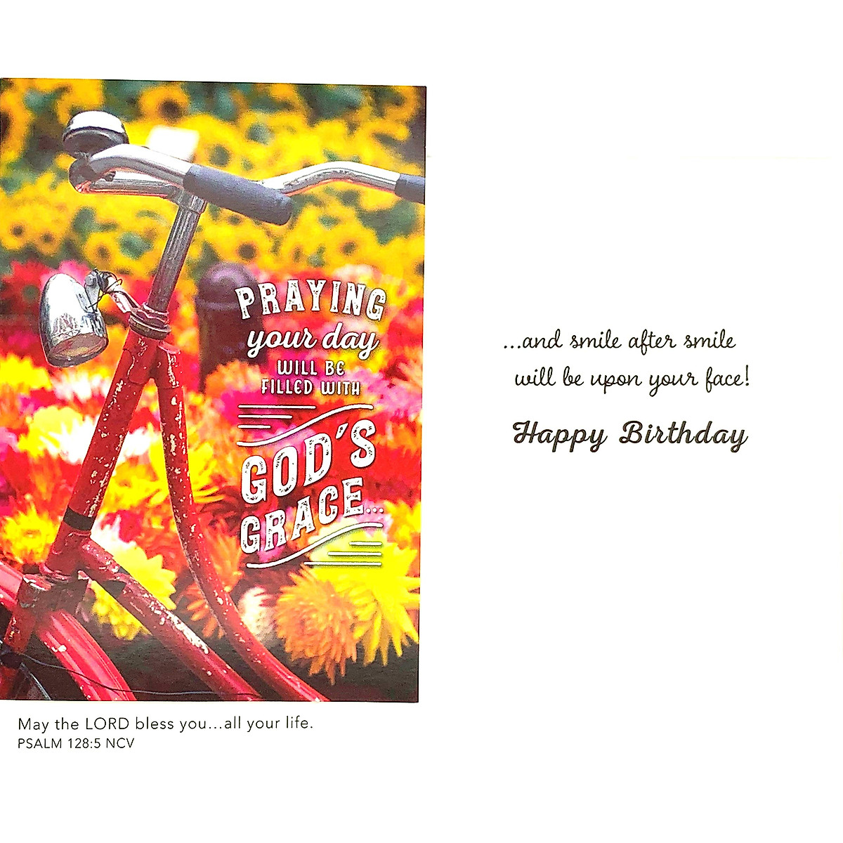 DaySpring - Happy Birthday - Farmers Market - 4 Design Assortment with Scripture - 12 Boxed Birthday Cards & Envelopes, NCV (J0382)