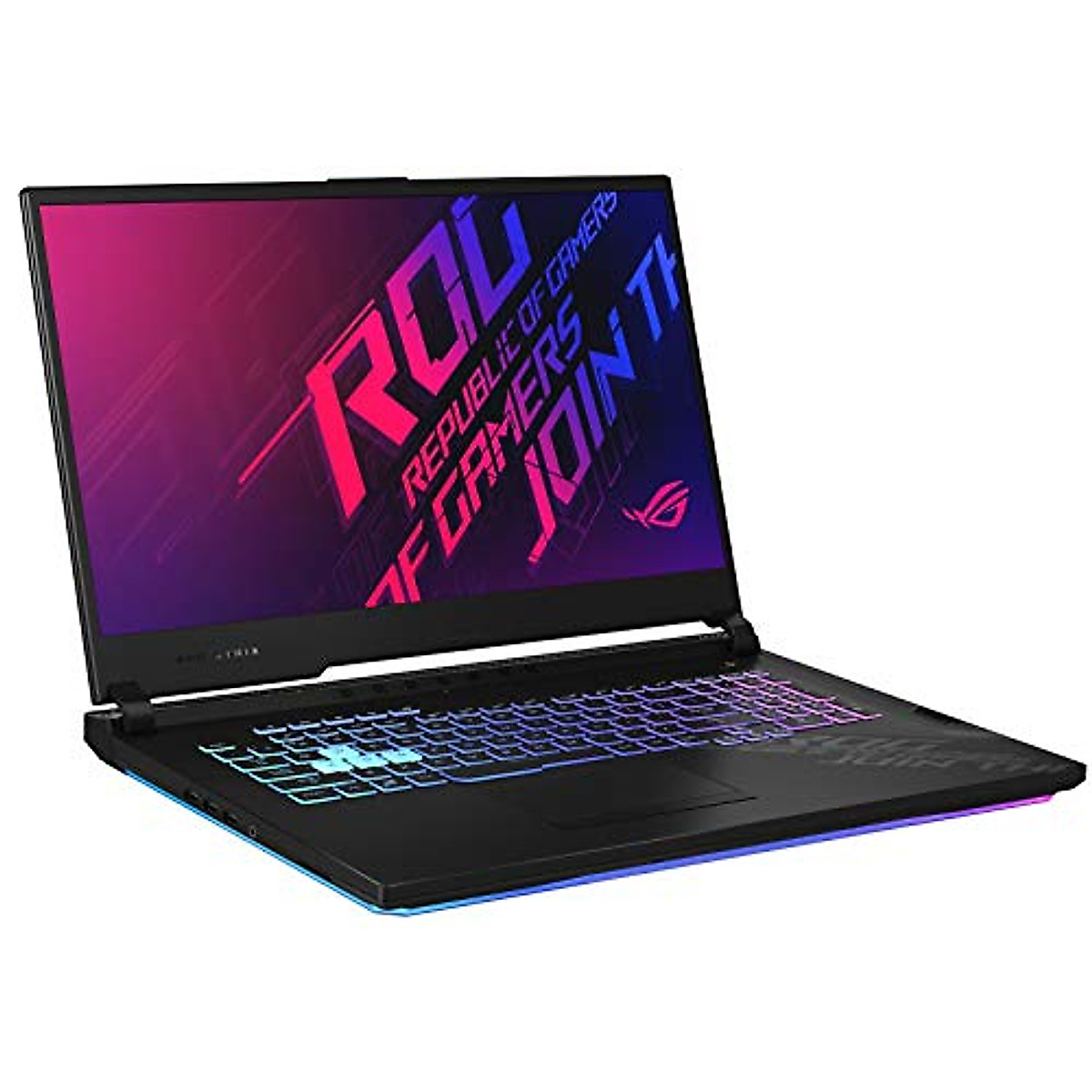 ASUS ROG Strix G17 17.3" Full HD 120Hz Gaming Notebook Computer, Intel Core i7-10750H 2.6GHz, 8GB RAM, 512GB SSD, NVIDIA GeForce GTX 1660 Ti 6GB, Windows 10 Home, Black
