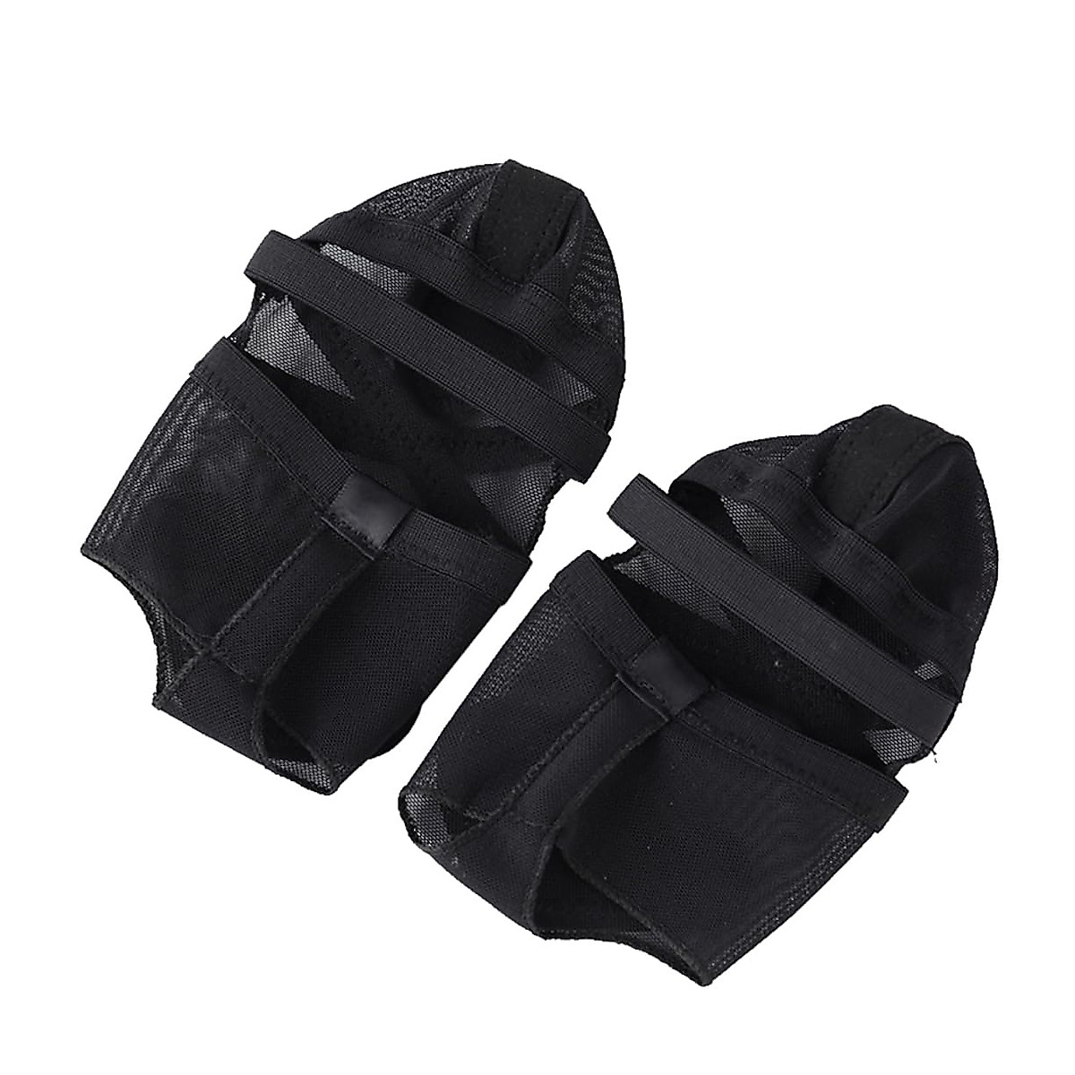 Healeved 2 Pairs ballet dance forefoot covers womens dance paws ballet dance foot thongs dance shoes thong ballet dance mesh paw jazz practice dance paws dancing shoes woman insoles fitness