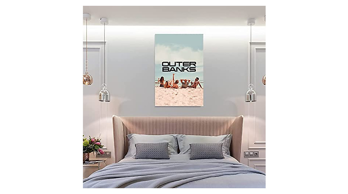 Outer Banks Canvas Poster - Unframed Wall Art Decor | OBX