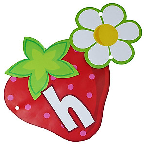 Strawberry Birthday Garland Banner - 6 ft