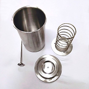 Meat Press Mold for Deli Meats, Press Ham Maker, Stainless Steel Meat Weight Press for Making Ham Deli Meat with Thermometer and Recipes, Seafood Meat Poultry Tools Kitchen Cooking Set for Party