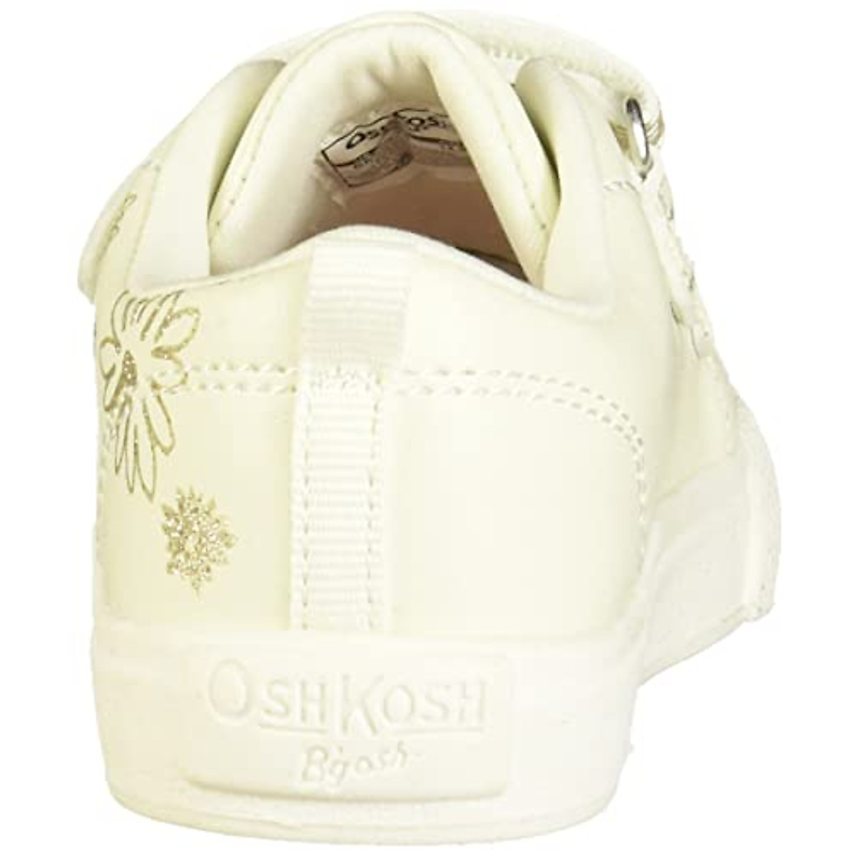 OshKosh B'Gosh Girls Lucie Sneaker, White, 8 Toddler