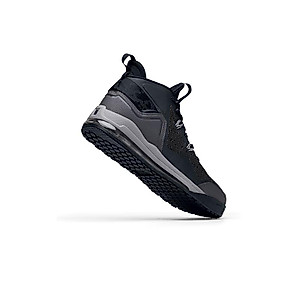 Shoes for Crews Tigon III, Men's, Women's, Unisex Nano Composite Toe (NCT) Slip Resistant Work Shoes, Water Resistant, Black, Men's 13 / Women's 14.5