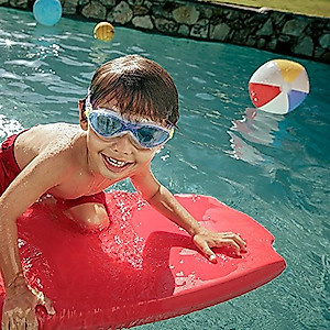 Speedo Unisex-Child Swim Goggles Hydrospex Mask Ages 3 - 6 , Blue Ice