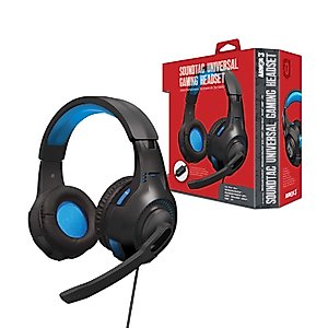 Armor3 "Soundtac" Universal Gaming Headset (Blue) for Xbox Series X/Xbox Series S/Nintendo Switch/Lite/ PS4/ PS5/ Xbox One/Wii U/PC/Mac - PlayStation 5