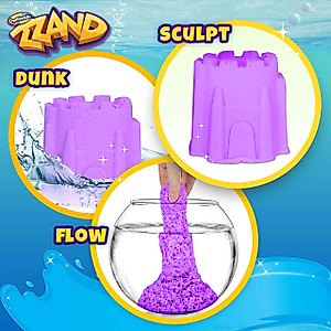 Creative Kids Hydro Zzand Play Sand Art Kit – 10 Individual Colored Castle Molded Bulk Pack – Satisfying Sensory Art – Therapeutic Sand Party Favor Birthday Gift for Boys & Girls 3+