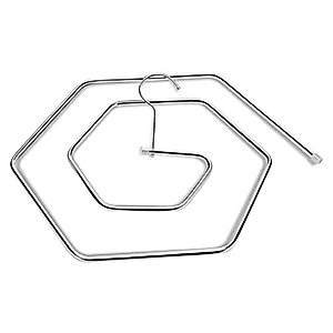 OKUMEYR Spiral Hanger Drying Rack for Clothes Baby Bottle Drying Rack Outdoor Round Tablecloth Bed Sheet Rack Spiral Hanger for Clothes Spiral Clothes Hanger Home Spiral Drying Rack Silver