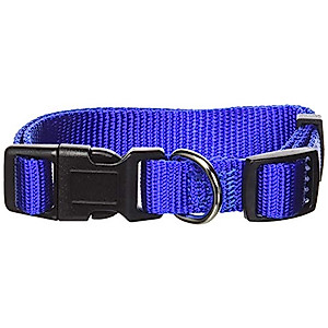 Petmate Adjustable Collar, 5/8 by 10 by 16-Inch, Blue
