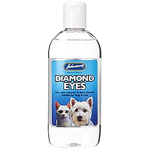 Johnsons Diamond Eyes Cat Dog Tear Stain Remover 250Ml