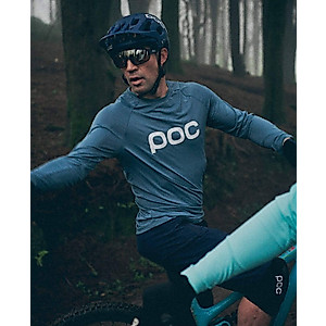 POC Tectal Race Spin Helmet Lead Blue/Hydrogen White Matte, XL/XXL