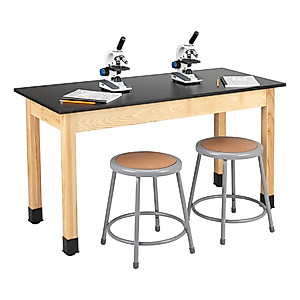 Learniture Science Lab Table w/Phenolic Top (30" W x 60" L)