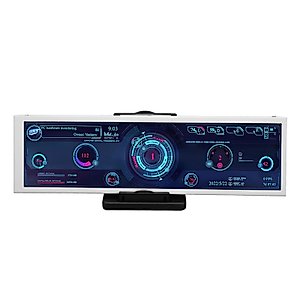 GOWENIC 8.8in Computer Temp Monitor, AIDA64 PC CPU HDD Data Monitor, PC Sensor Panel Display, IPS USB Mini Screen for PC ARGB Computer case Secondary Screen
