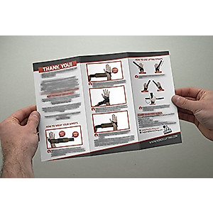 Wrist Wraps + Lifting Straps Bundle (2 Pairs) for Weightlifting, Cross Training, Workout, Gym, Powerlifting, Bodybuilding-Support for Women & Men,Avoid Injury during Weight Lifting-Red