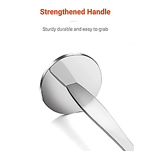 WILLIZTER Two-in-One Stainless Steel Coffee Scoop Tamping Dual-Purpose Coffee Spoon Powder Hammer Tamper Multi Function Spoon Holder Coffee Tools for Measuring and Tamping