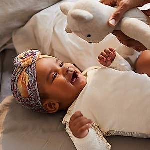 Geyoga 3 Pieces Kids Cancer Headwear African Knot Pre Tied Turban Soft Cotton Stretch Head Wrap for Boys Girls(Classic Pattern)