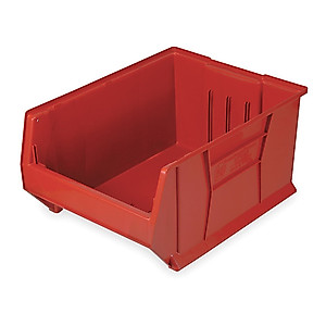 Quantum Storage Systems, 29-7/8 In. L, 18-1/4 In. W, 12 In. H Bin, One Size, Red